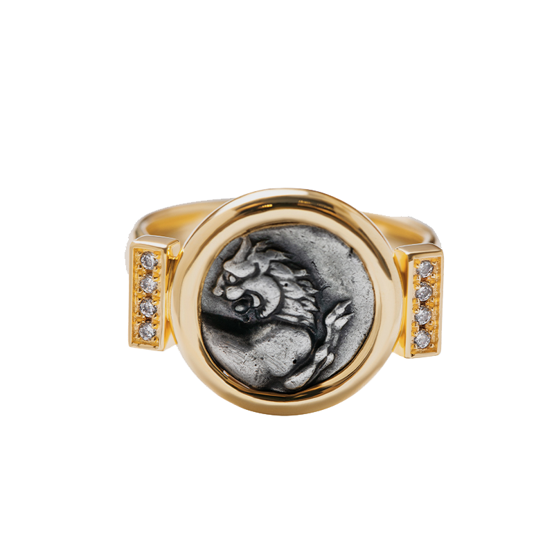 Vulcanus Lion Mark ring – MEEIS