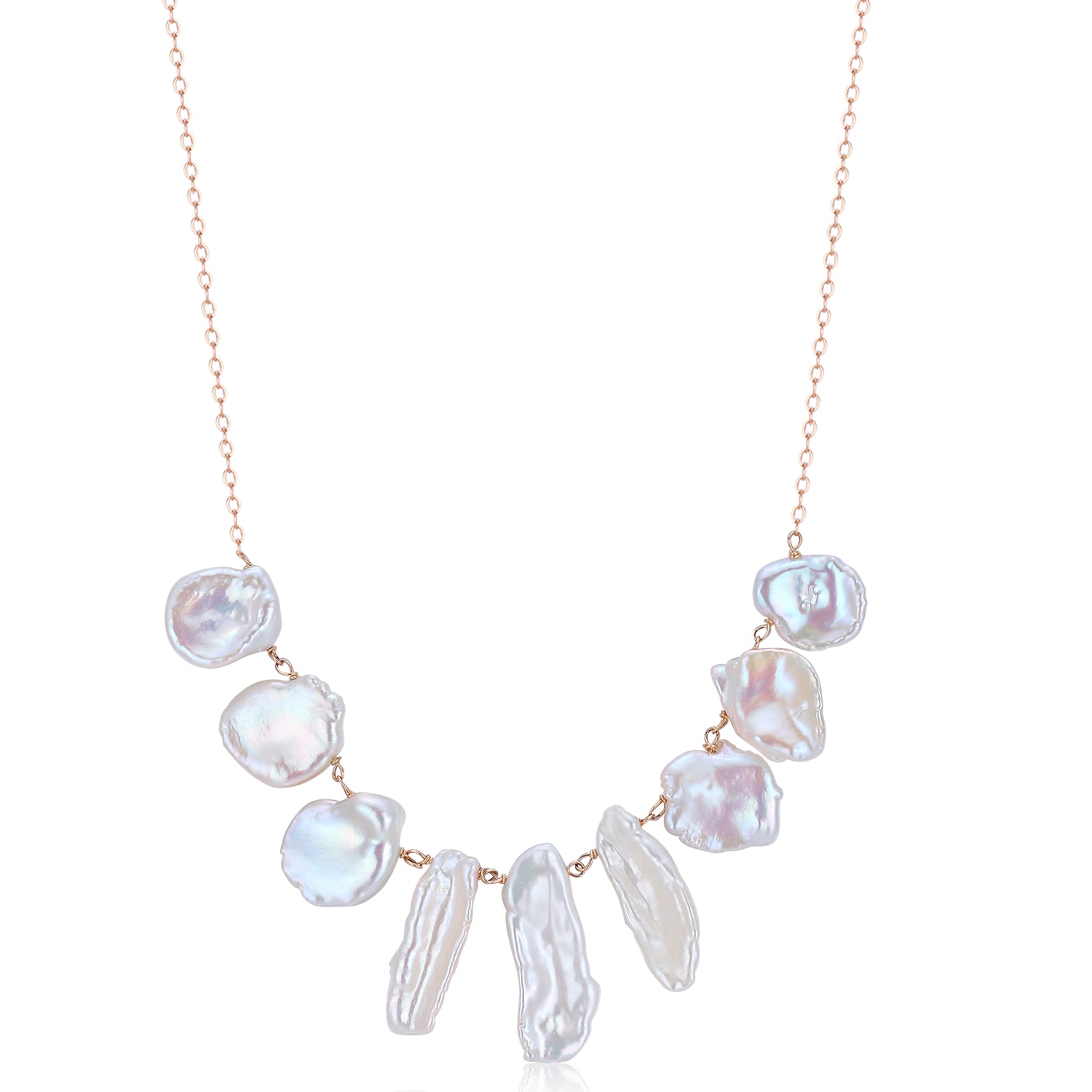 COCO KIM Baroque Series Pipa Petal Necklace – MEEIS